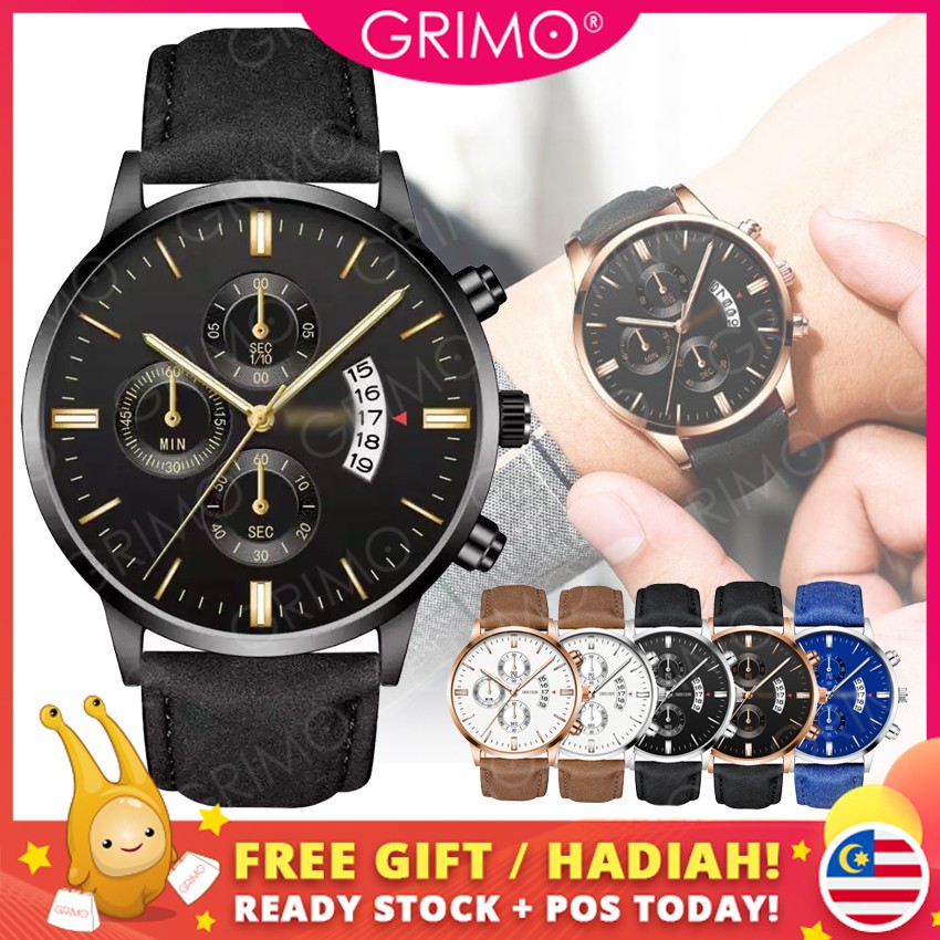 READY STOCK🔥Grimo Voshi Men's Watch Jam Tangan Lelaki Man Watches Guys ...