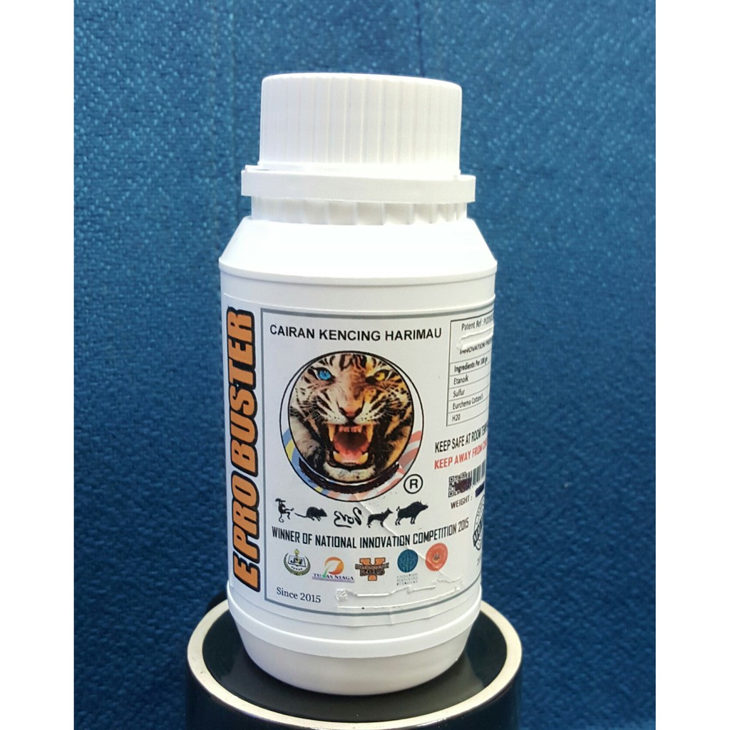 CAIRAN KENCING HARIMAU 250ml (1 Botol) *READY STOCK* Animal Repellent E ...