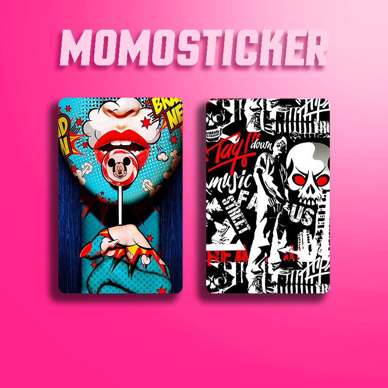 STICKER UTK KAD / Touch N Go Sticker / ATM Sticker / Bank Card Sticker ...