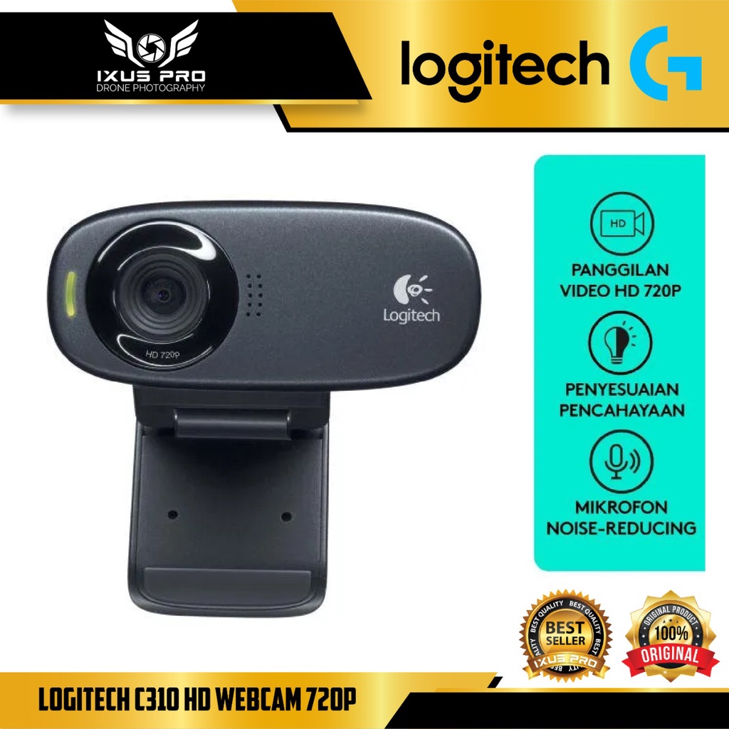 Logitech C310/C 310 HD Webcam 720p | Shopee Malaysia