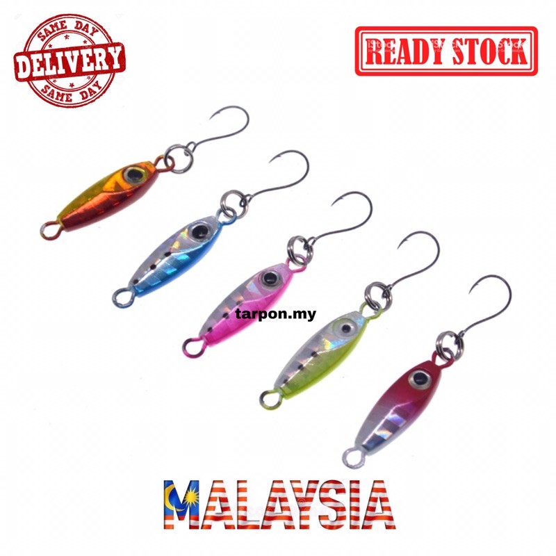 (🇲🇾) Micro Ultralight jig killer peacock bass, bulan, sebarau 3gm & 6gm | Shopee Malaysia