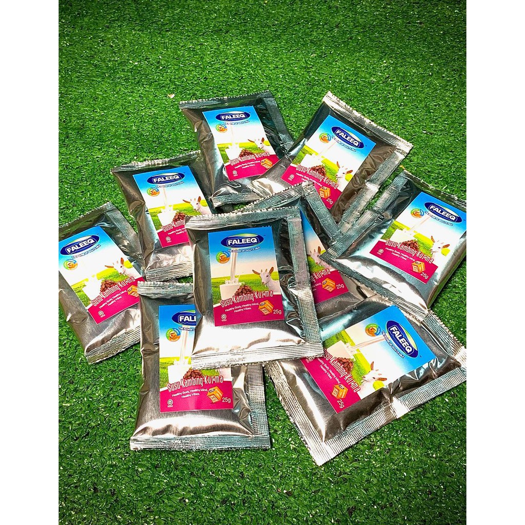 FALEEQ Susu Kambing Kurma Sachet 25g | Shopee Malaysia