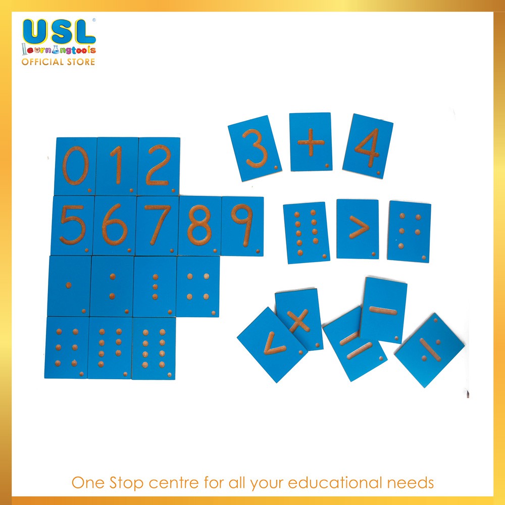 Tactile Numerals - Mathematics | Shopee Malaysia