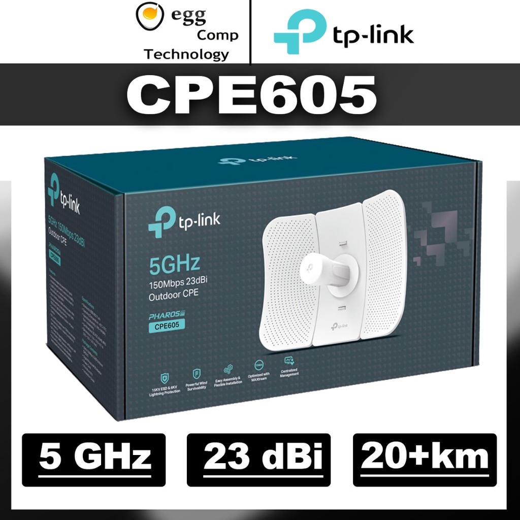 TP LINK CPE210 CPE220 CPE510 CPE605 CPE610 CPE710 300MBPS OUTDOOR CPE ...