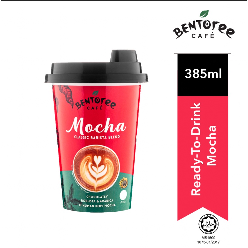 Bentoree Cafe Mocha Ready To Drink Coffee Beverages 385ml Mocha Drink ...