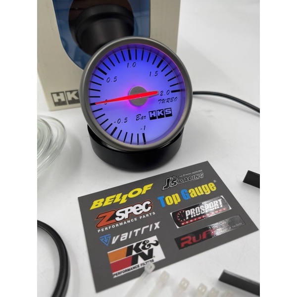 HKS Mechanical Turbo Boost Gauge Meter Universal Turbo Boost 2.0Bar ...