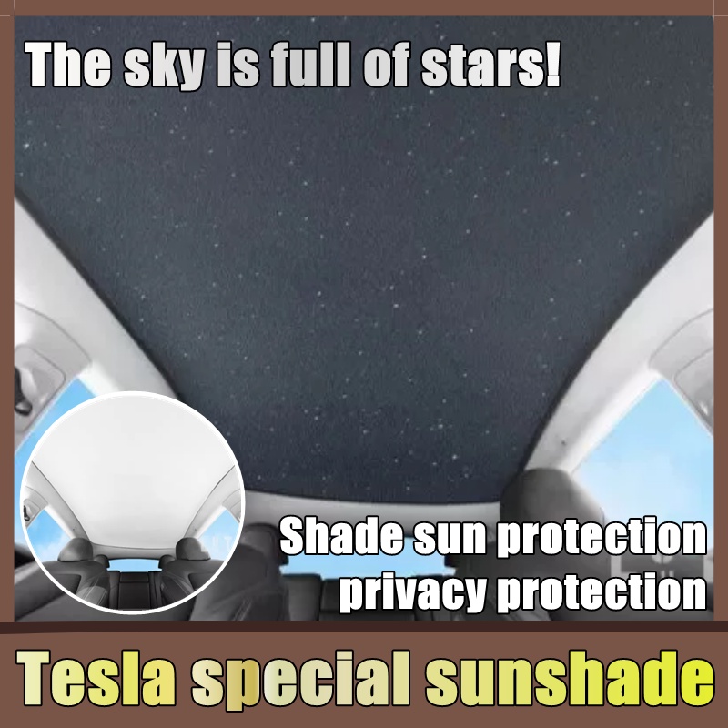 Tesla special sunshade is applicable to Tesla Model y/3 skylight ...
