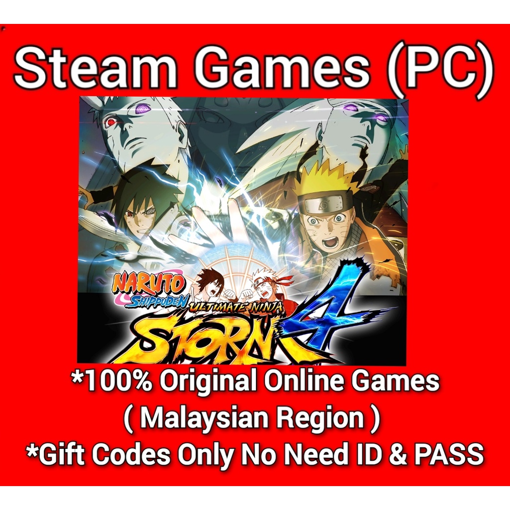 NARUTO SHIPPUDEN:ULTIMATE NINJA STORM 4 (PC) STEAM GAMES ONLINE ...