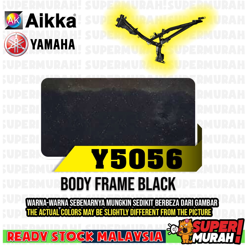 AIKKA Y5056 Body Frame Black YAMAHA Y15/LC/125Z Hitam Rangka 2K ...