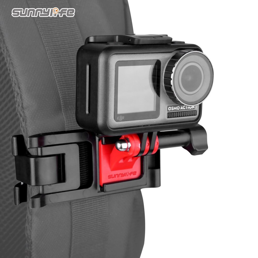 SUNNYLIFE Backpack Clamp Bag Clip Mount Holder for GoPro HERO 11 10 9 8 ...