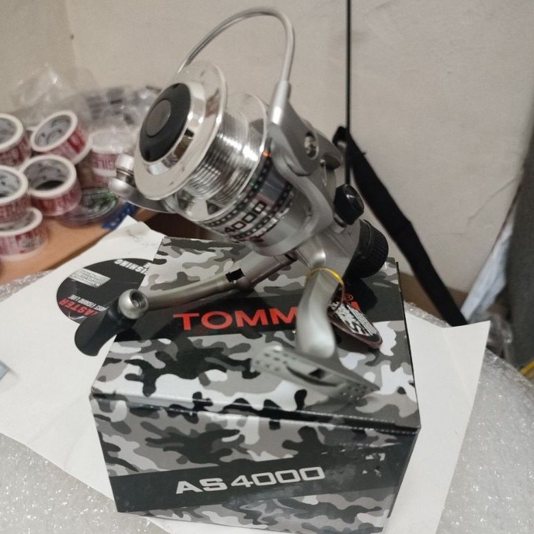 (MAA) Mesin pancing spinning casting tomman As fishing reel Tomman ...