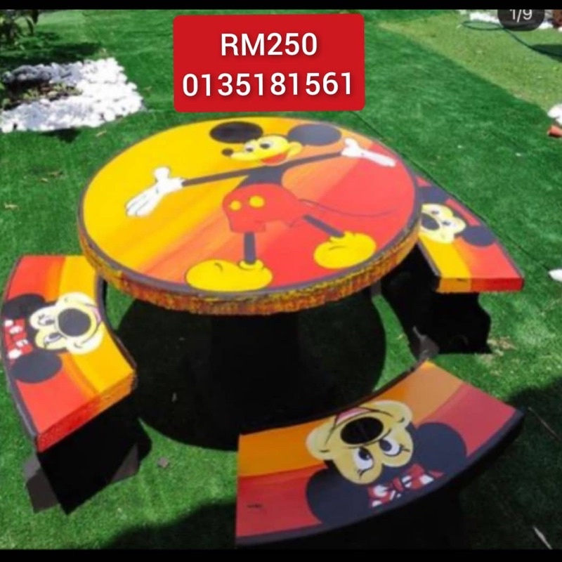 KERUSI MEJA BATU [UTK COD WSP 0135181561] SET MEJA KERUSI BATU MURAH ...