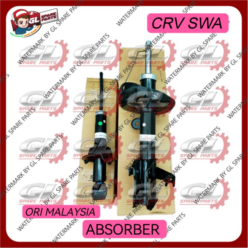 ABSORBER (ORIGINAL MALAYSIA) HONDA CRV SWA FRONT REAR | Shopee Malaysia