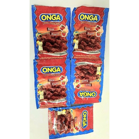 Onga Spice for cooking Stew & Jollof 40g (10g x 4 sachets) | Shopee ...