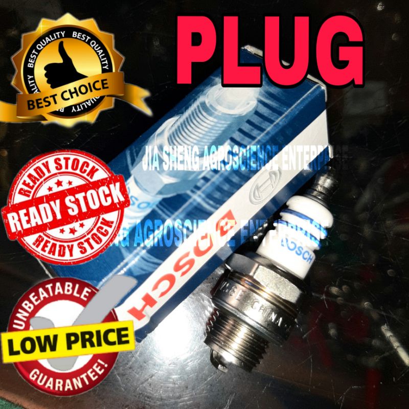 Original Bosch/Victa/Denso Spark Plug Mesin Rumput/Chainsaw Knapsack ...