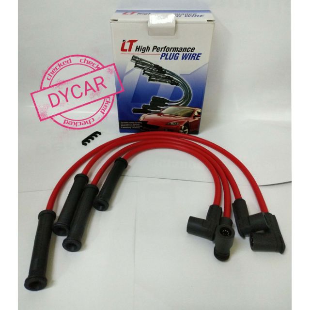 PERODUA KANCIL 660 850 SILICONE SPARK PLUG CABLE WIRE 10.3MM DYCAR ...