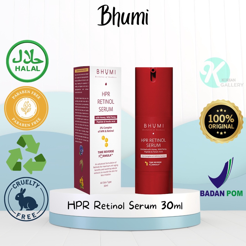 Bhumi HPR Retinol Serum 30ml | Shopee Malaysia
