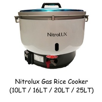 NITROLUX/HOMELUX High Quality Commercial Gas Rice Cooker / Periuk Masak ...