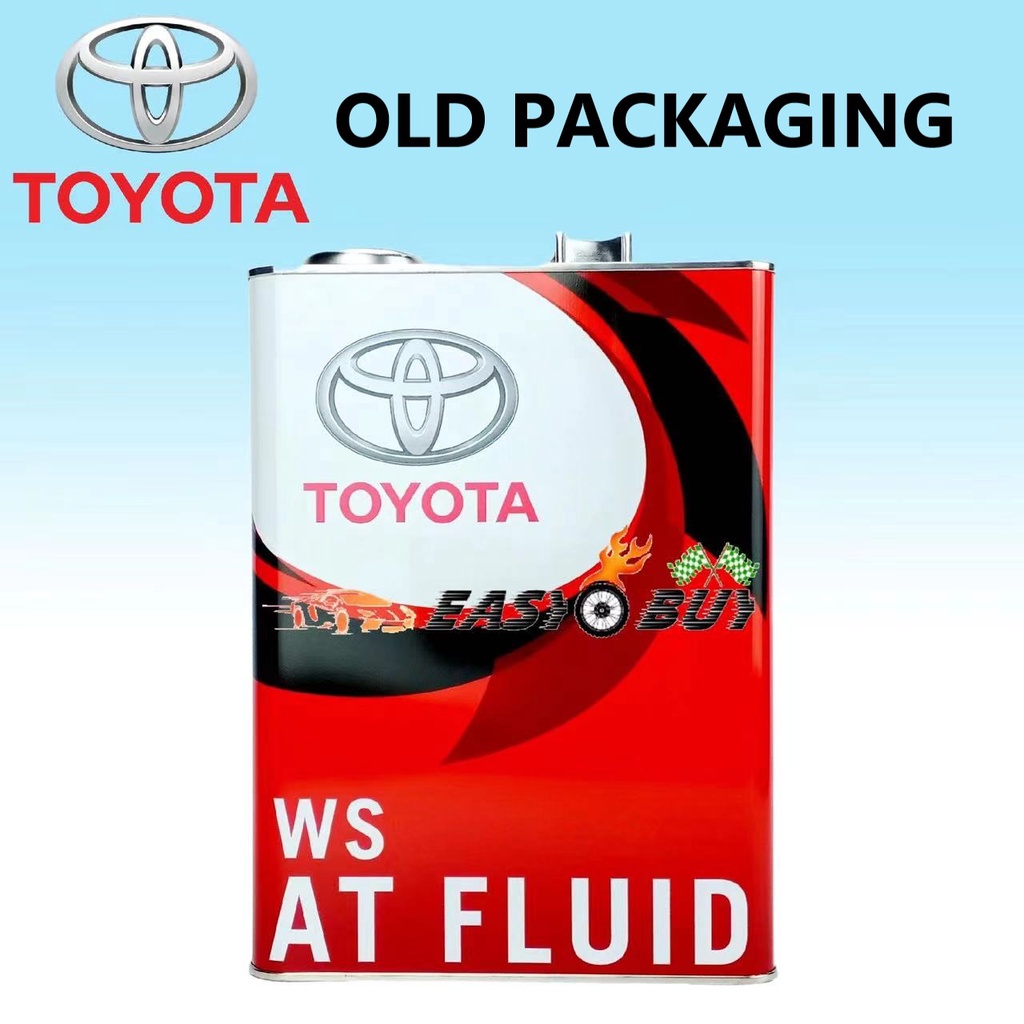 Toyota WS ATF 4L Automatic Transmission Fluid AUTO GEAR OIL 08886-02305 ...