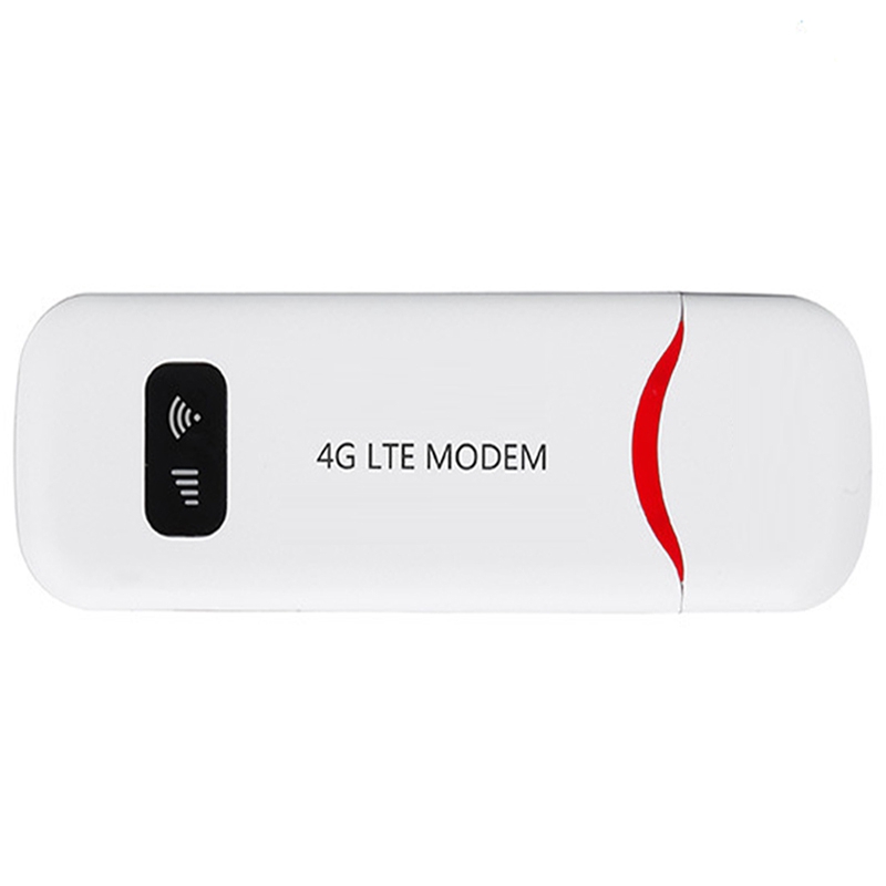 Portable 4G WiFi Router USB Internet Modem 100Mbps LTE FDD With SIM ...