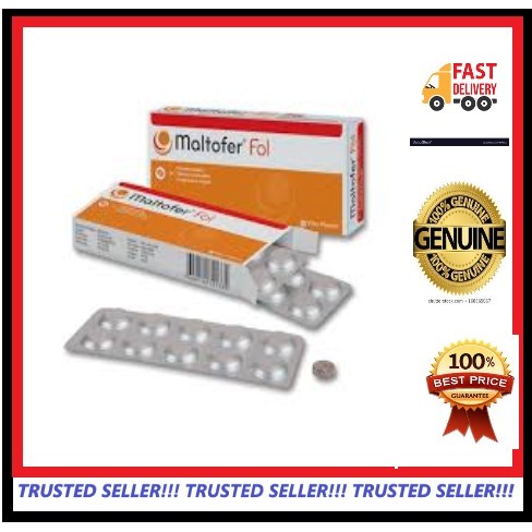 Maltofer Fol Chewable Tablet 30's (WITH FOLIC ACID) | Shopee Malaysia