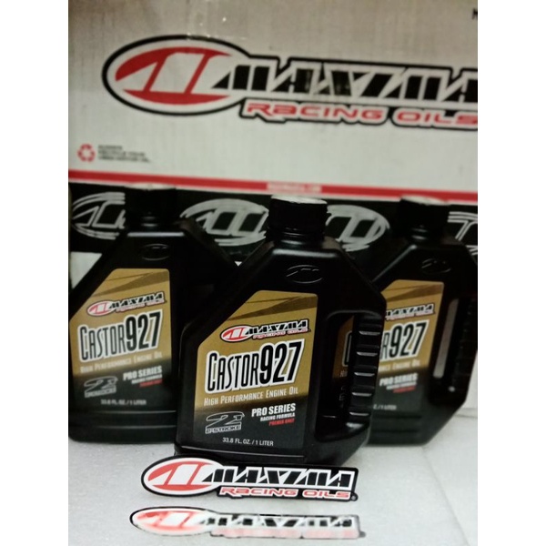 MAXIMA CASTOR 927 2T PRO SERIES 1L (PREMIX ONLY) | Shopee Malaysia