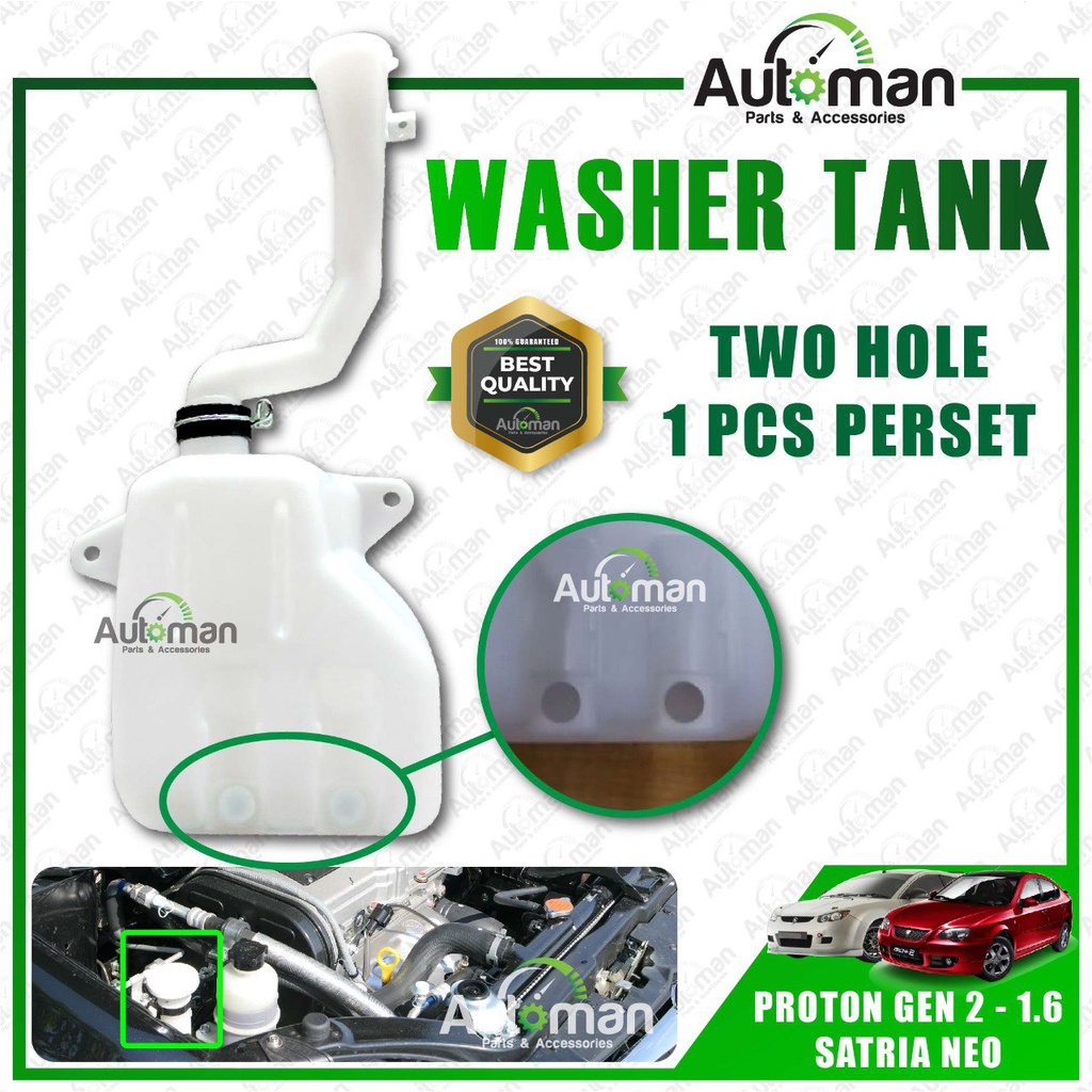 Proton Gen2 Gen-2 1.6 Satria Neo 2 Hole Water Windscreen Washer Wiper ...