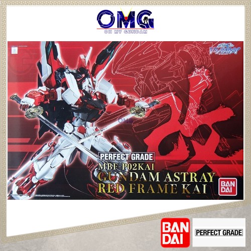 Bandai PG Gundam Astray Red Frame Kai 28335 Perfect Grade 1/60 1 60 OMG ...