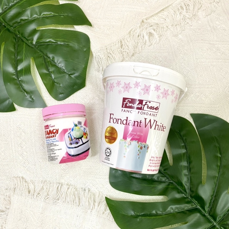 [Ready Stock] FondaFrost Snow White Colour Fondant/ Fancy Fondant ...
