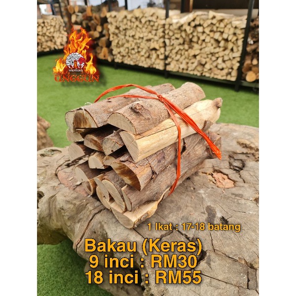 Kayu Api Camping & BBQ (Bakau) 9" | Shopee Malaysia