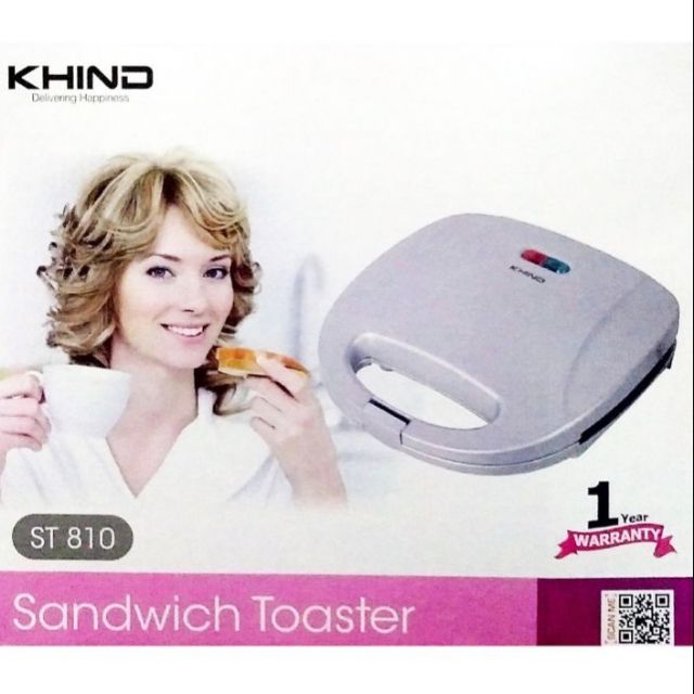 🔥READY STOCK🔥Khind Sandwich Toaster ST810*N | Shopee Malaysia