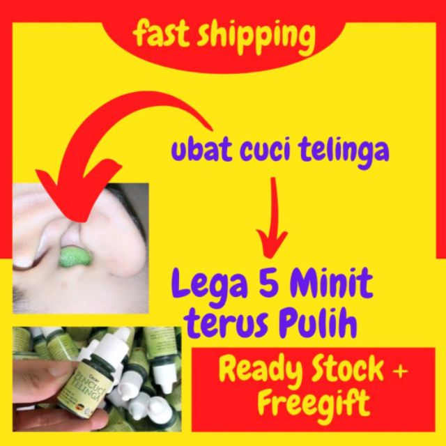 🔥Sale🔥Ubat Sakit Telinga dan Resdung | Shopee Malaysia