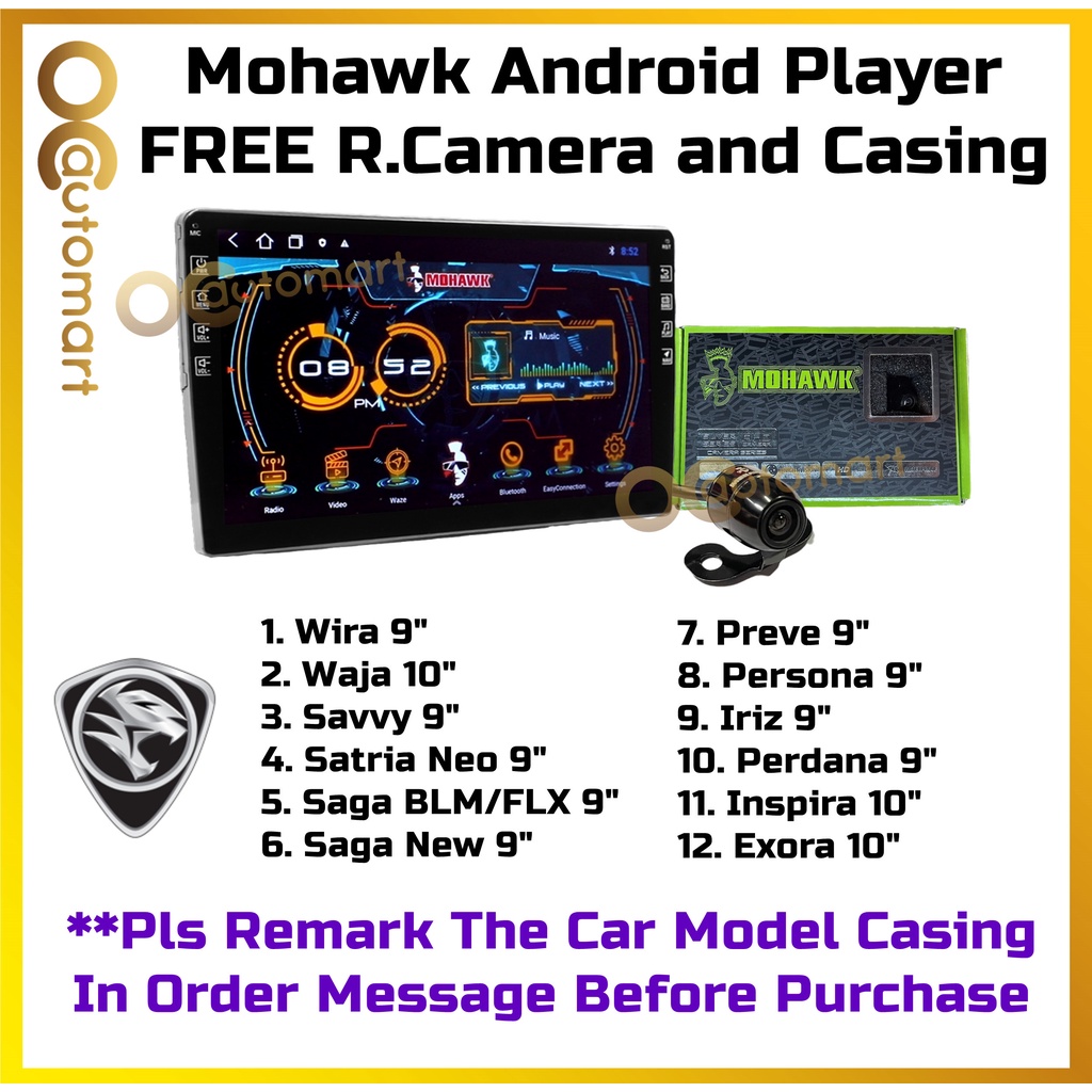[Installation Provided] Mohawk FREE CASING + REVERSE CAMERA MS Series ...