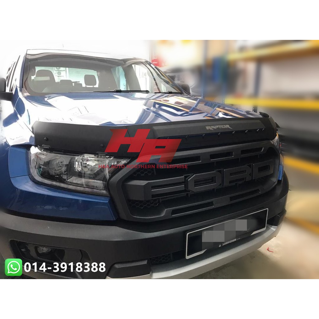 Ford Ranger T7 T8 (2015-2020) Raptor Front Bonnet Guard 3pcs | Shopee ...