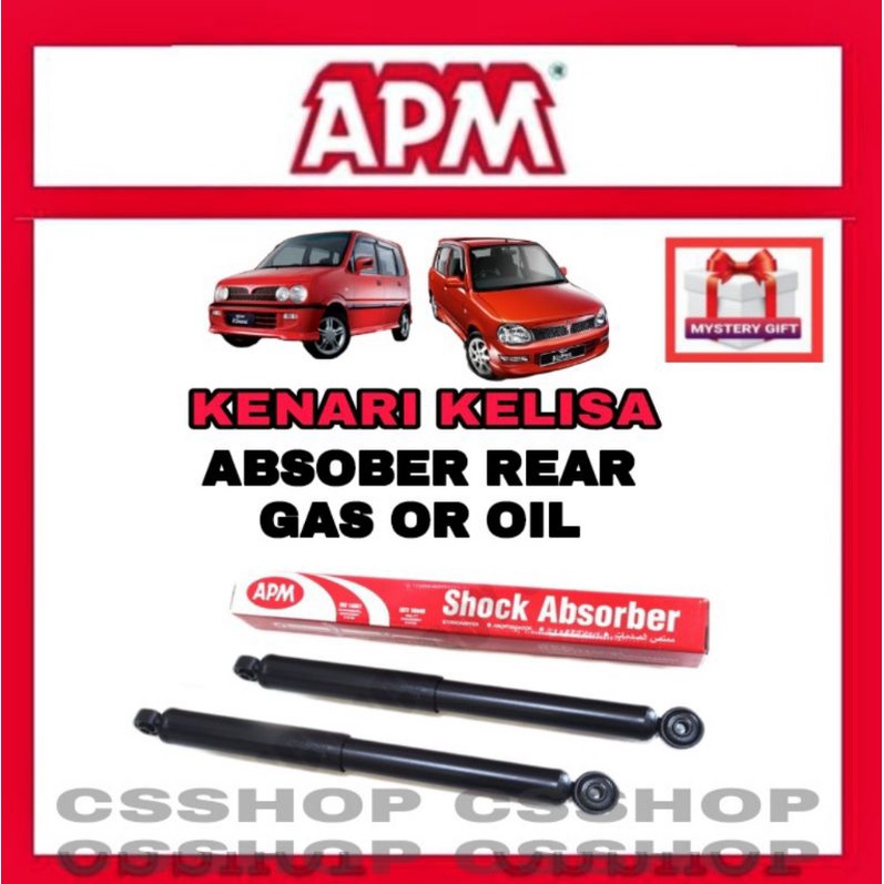 BF Kenari Kelisa Original APM Rear Oil / Gas Absorber - Perodua ...