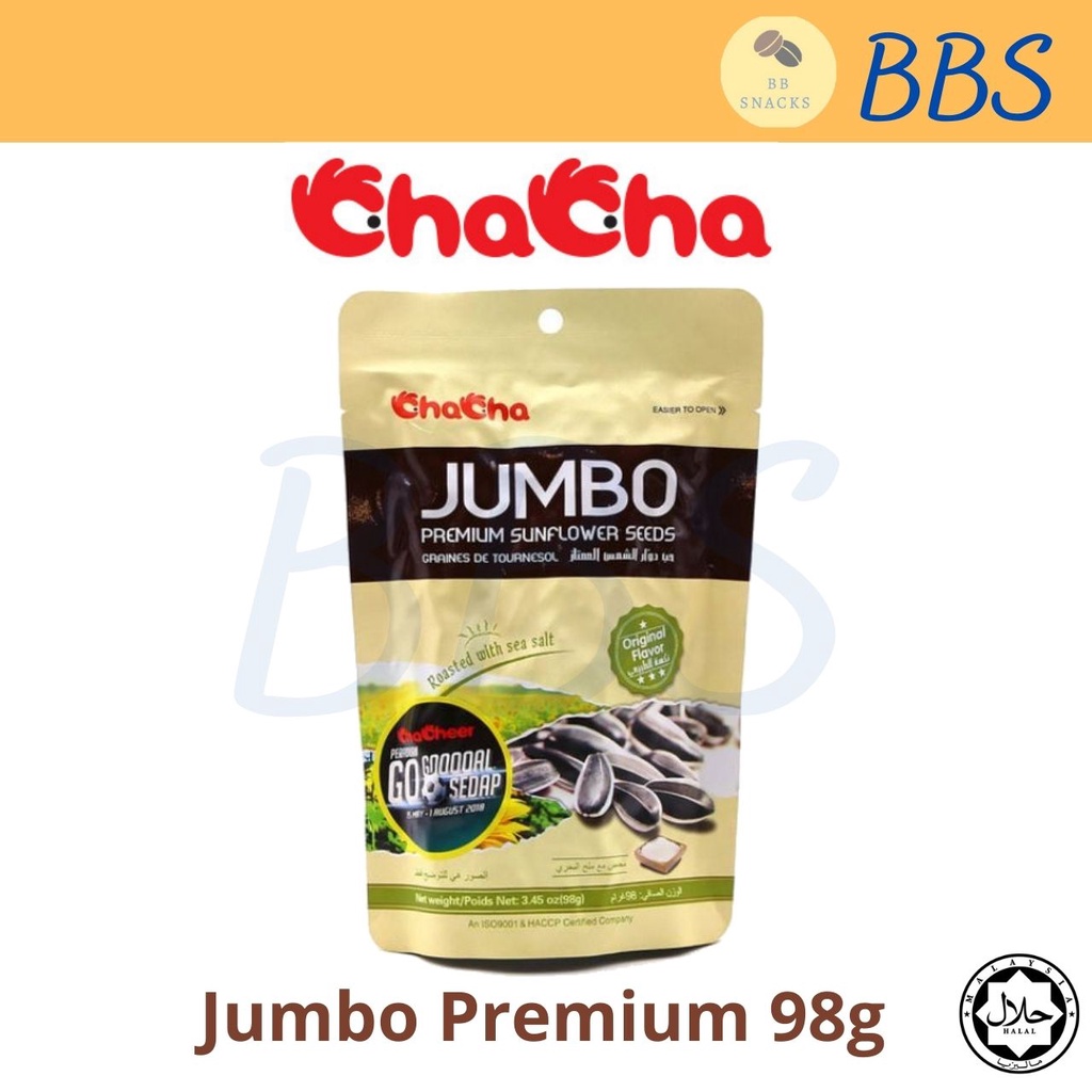 [BBS] Kuaci ChaCheer & ChaCha Premium Seed (Bunga Matahari) (98/130g ...