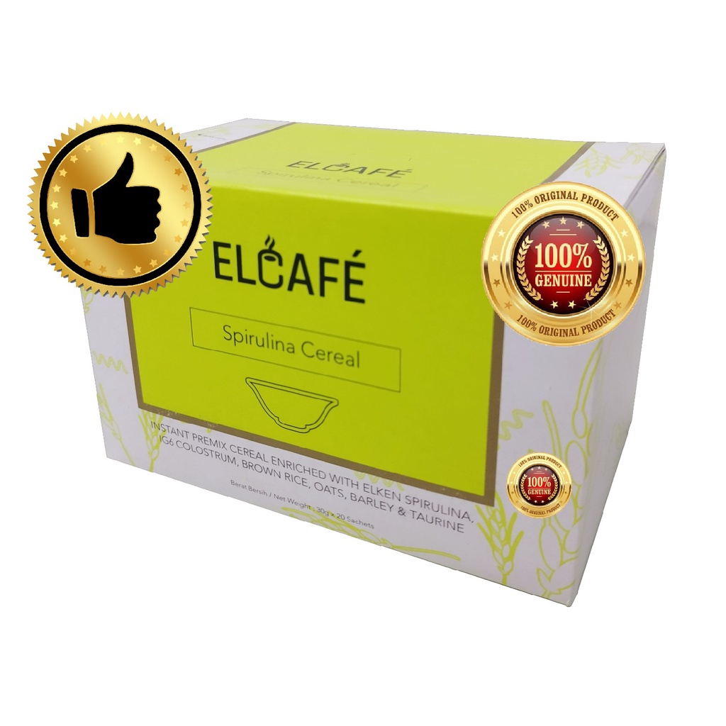 ELKEN SPIRULINA CEREAL (30G X 20S) | Shopee Malaysia