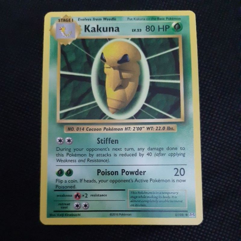 Pokemon Card TCG: XY evolution: Caterpie/ Metapod/ Weedle/ Poliwag ...