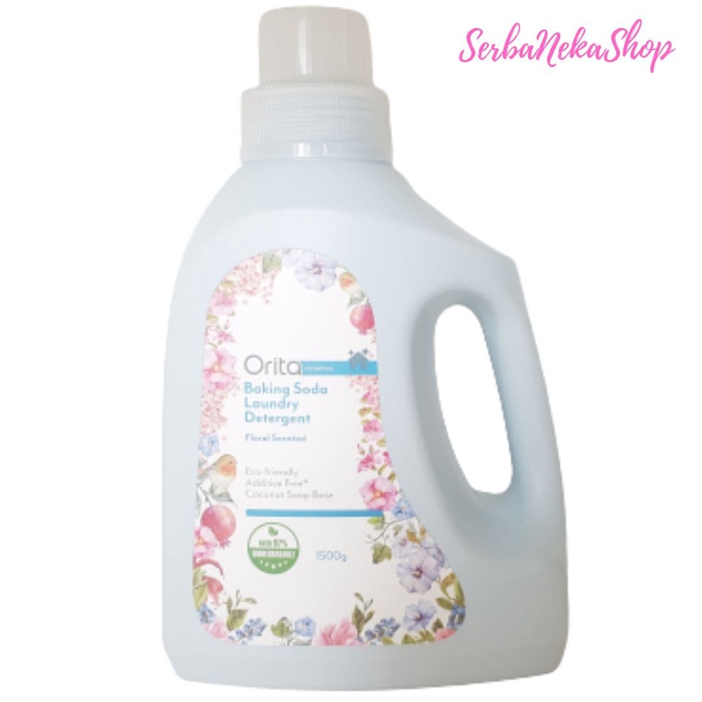 ORITA BAKING SODA LAUNDRY DETERGENT ORIGINAL 1500G | Shopee Malaysia