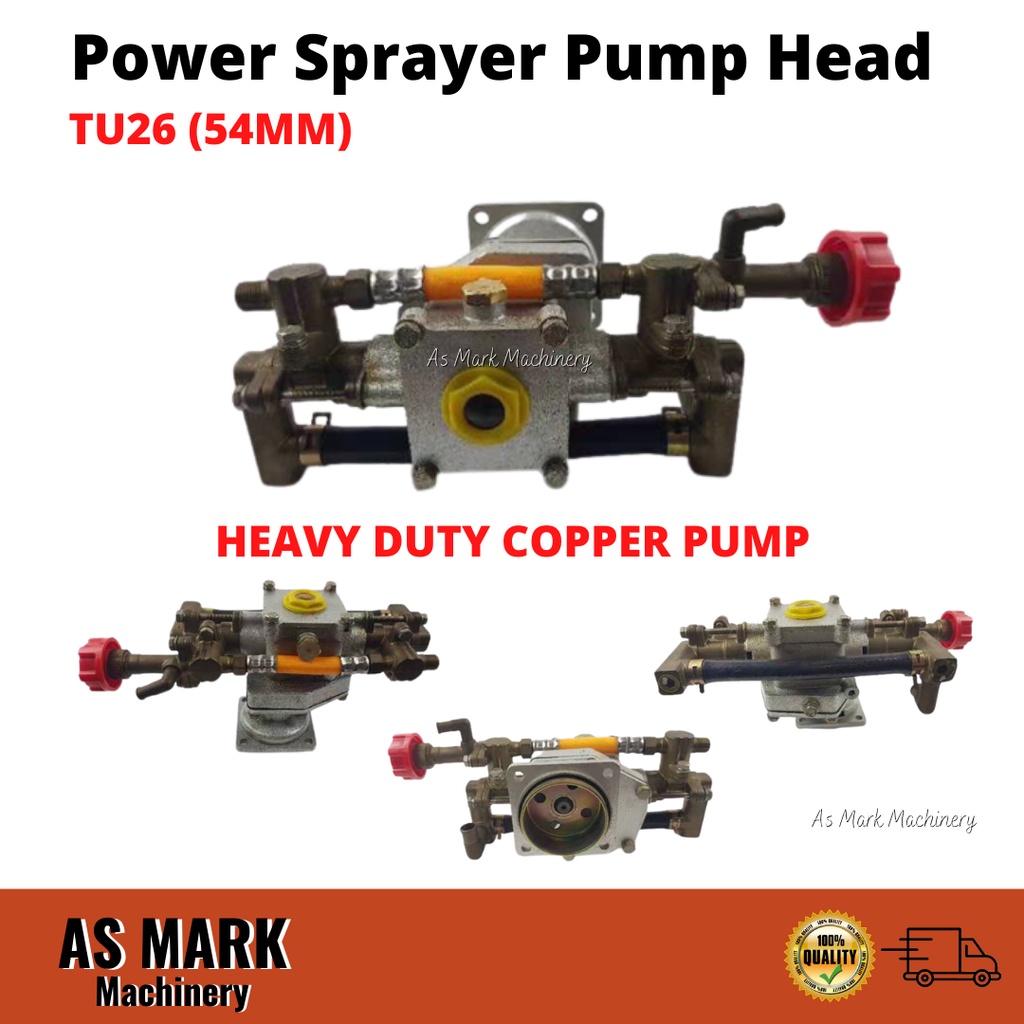 Pam racun power sprayer pump head TU/TB26 (54mm) | Shopee Malaysia