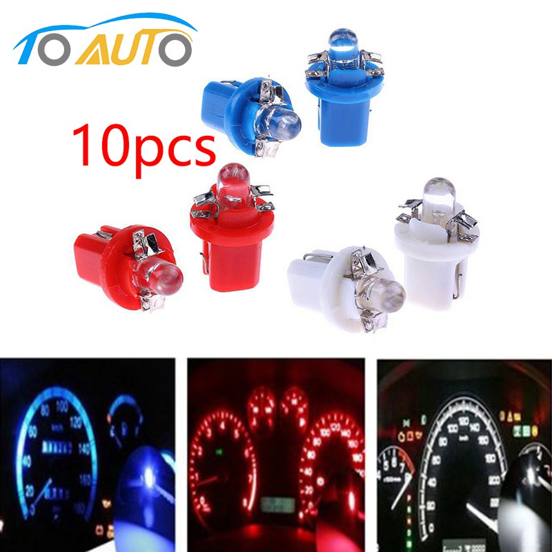 [Ready Stock] 1/10pcs Mentol T5 LED Bulb Lampu Aircond B8.5D 1SMD Led ...