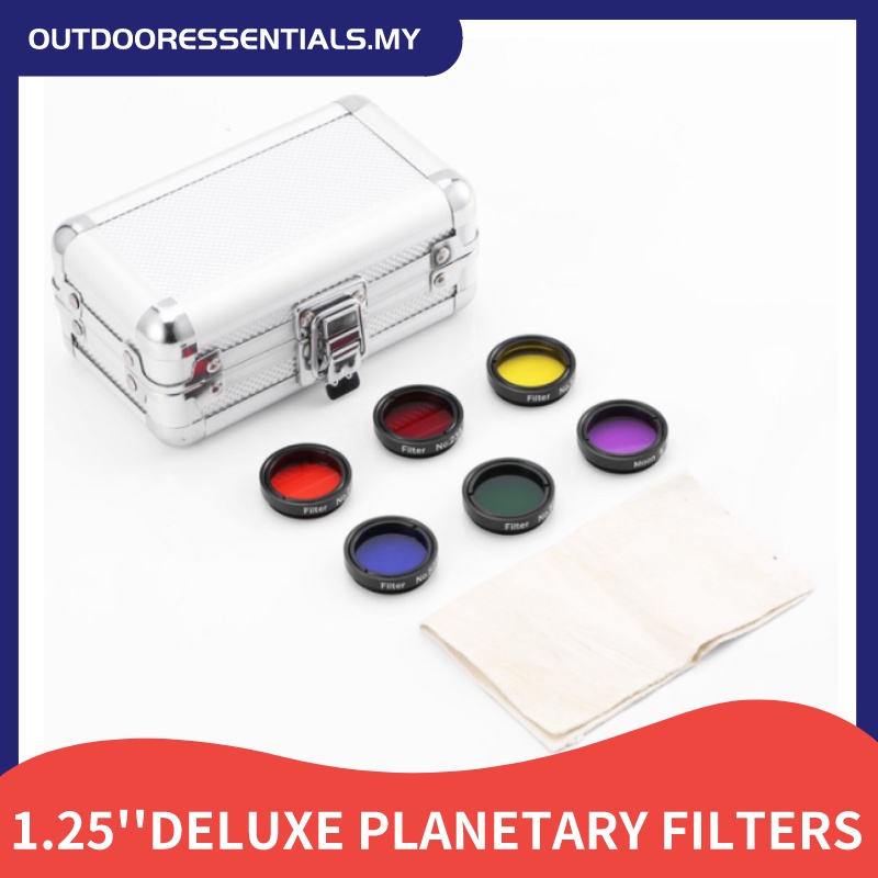 Celestron Planetary Color Deluxe Filters Set (6 pieces) Astronomical ...