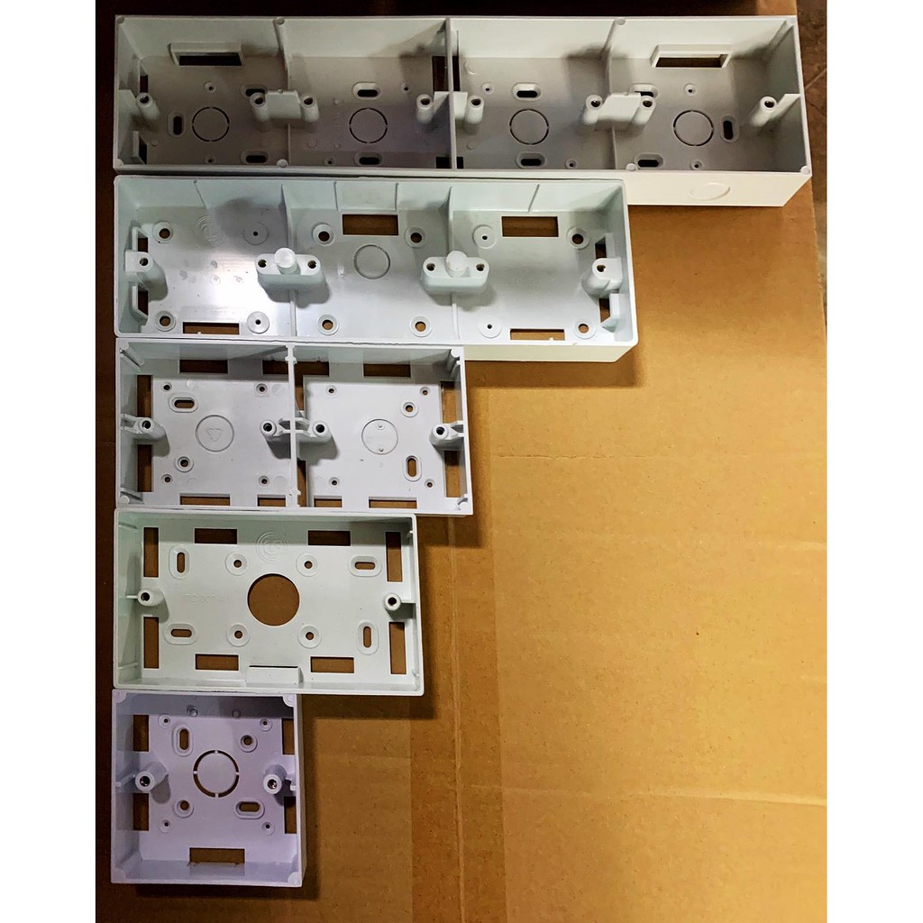 PVC NUT BOX SWITCH /Box Surface Type / Base 3x3 / 3x7 / 3x10 / 3x13 ...