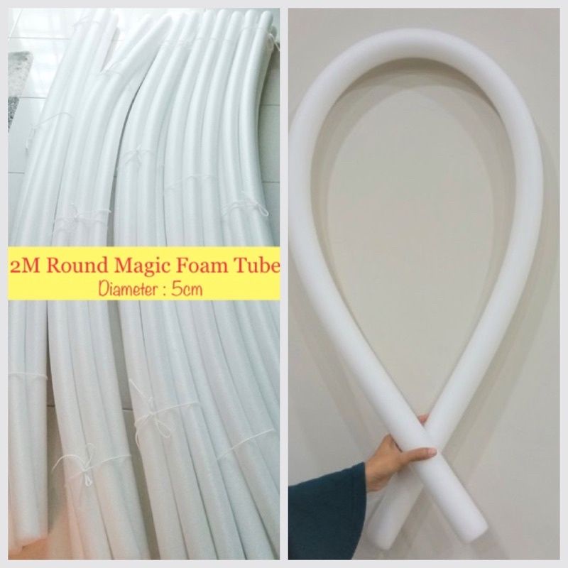 Magic Stick Span Panjang/Foam Tube Flower Deco/Flexible Foam Stick ...