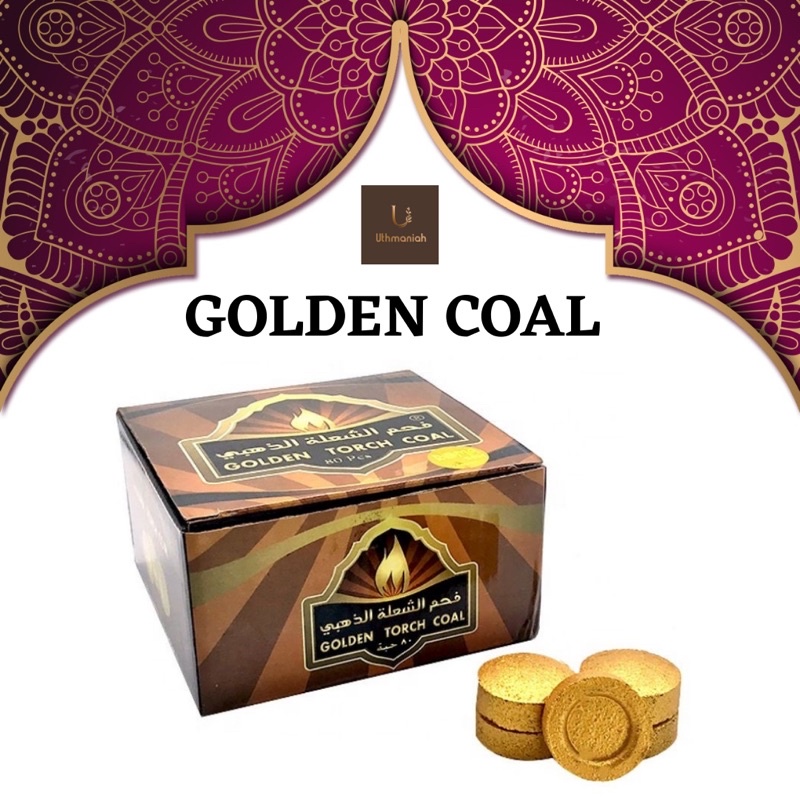 GOLDEN TORCH COAL (1 PAKET 10KETUL) ARANG UNTUK BUKHOOR | Shopee Malaysia