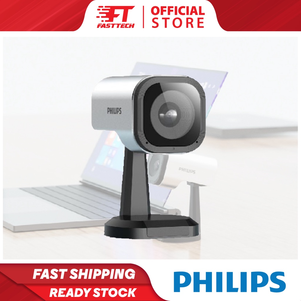 Philips Web Camera PSE0510 / PSE0520 with 1080P FHD Video, Built-in ...