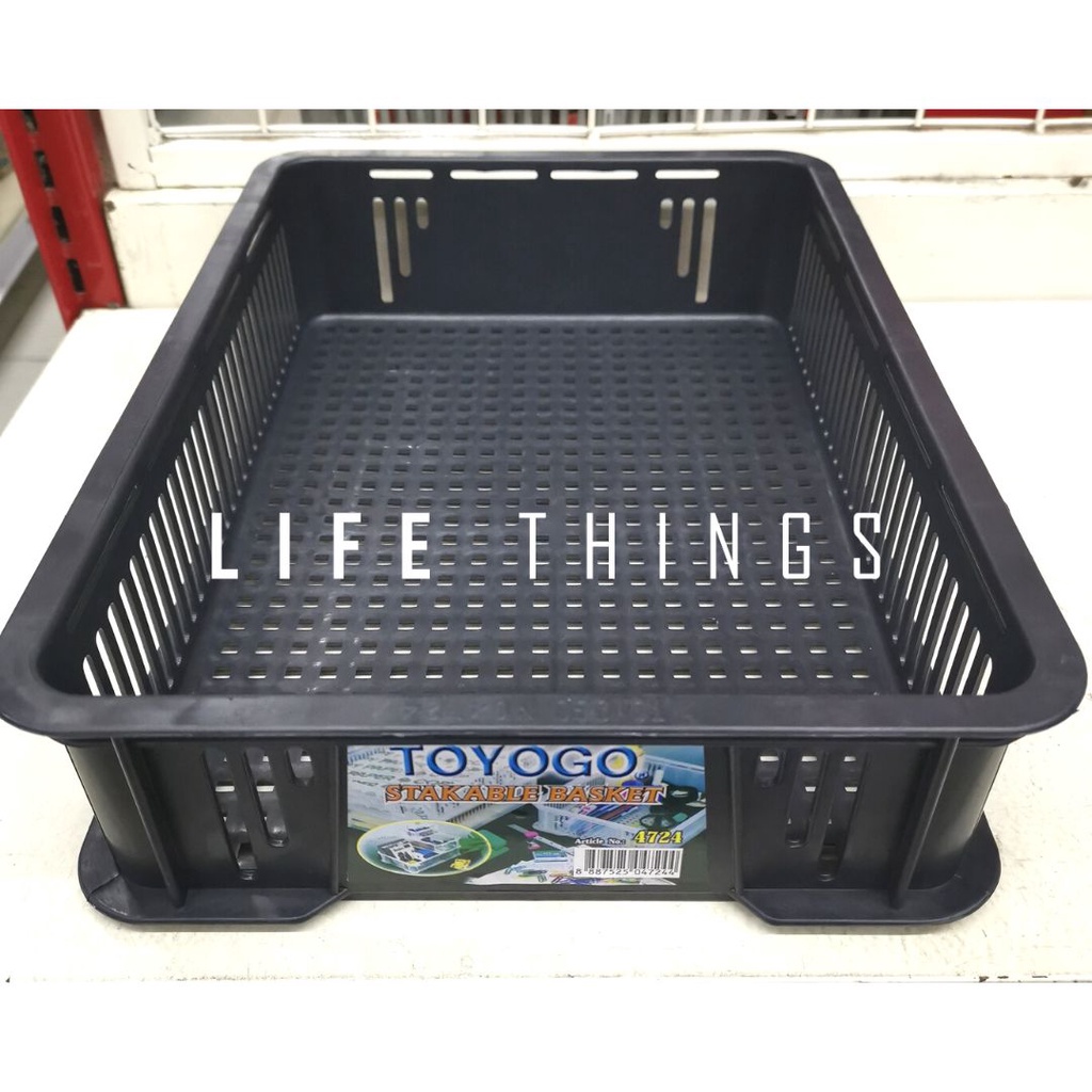 TOYOGO Stackable Multipurpose Tray, Storage Basket, Save Space, Bakul ...