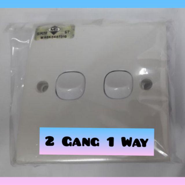 MIND 2K Series Switch 1G 2G 3G 4G 5G 20A D/POLE & 13A 15A Socket Outlet [SIRIM] | Shopee Malaysia