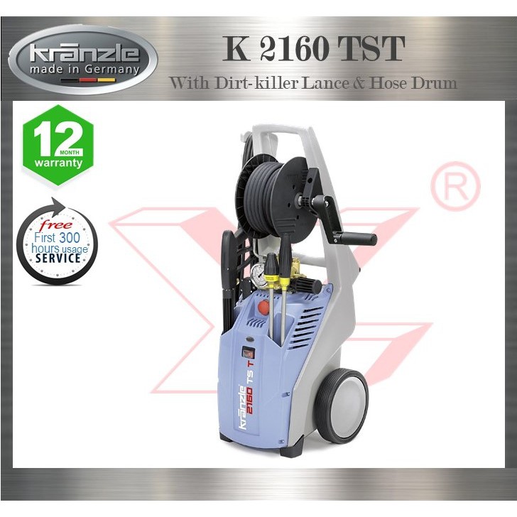 Kranzle K2160 TST High Pressure Cleaner 3200W, 160 Bar, 39.5 kg | Shopee Malaysia