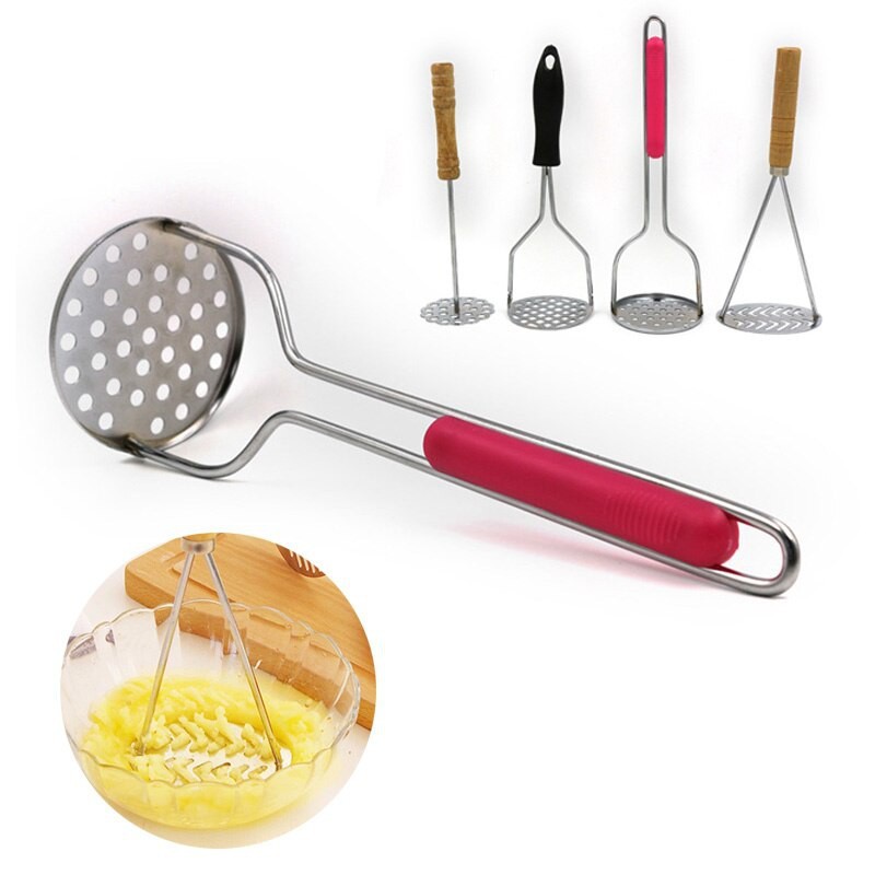 Stainless Steel Mashed Potato Tools Household Mud Potato Smasher ...